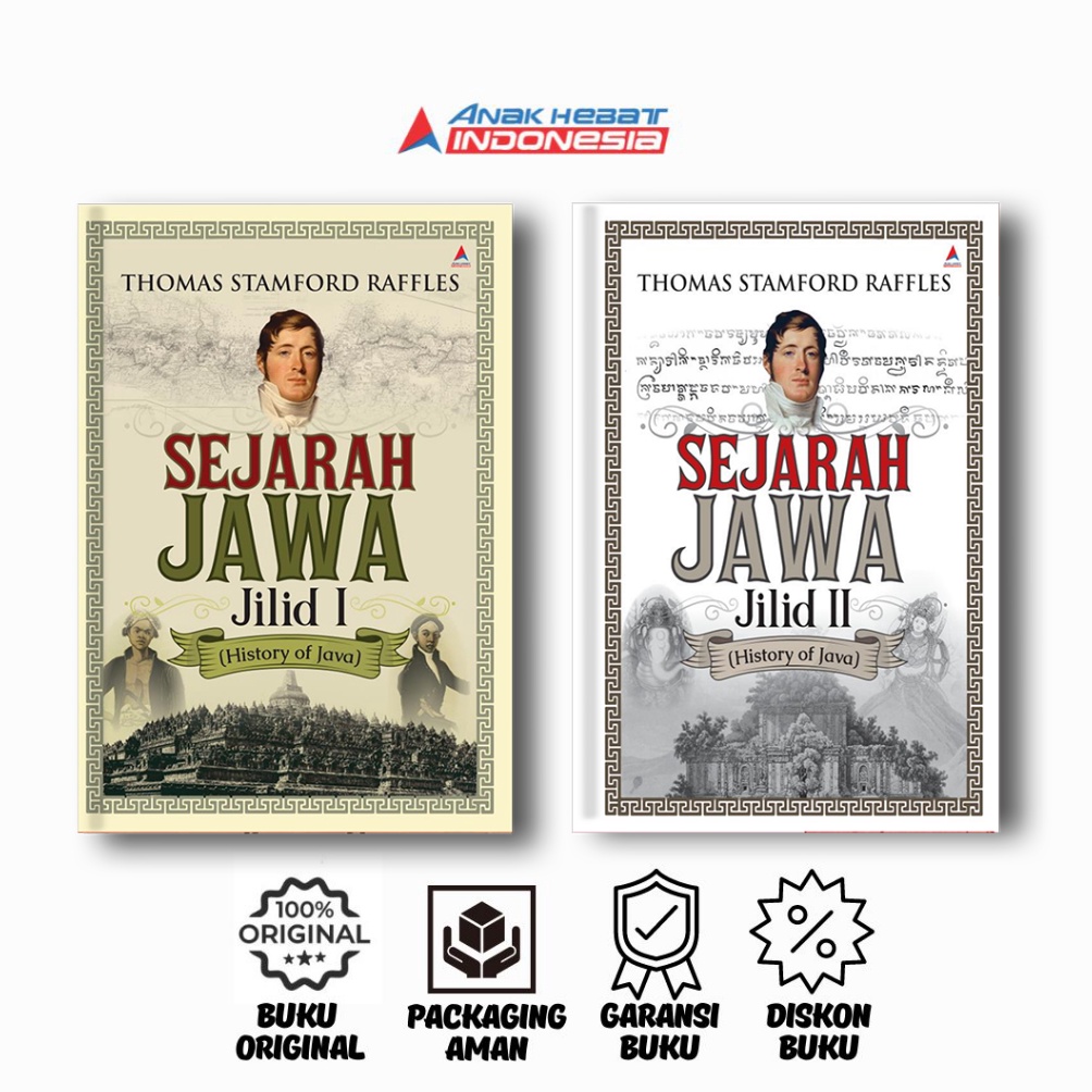 Jual KODE J74A Buku Sejarah Jawa Jilid 1 Sejarah Jawa Jilid 2 History ...