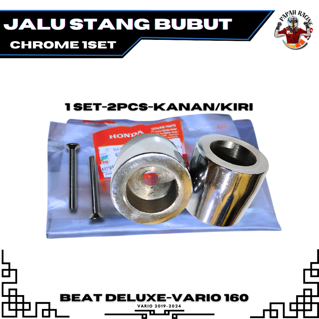 Jual JALU STANG BUBUT ORIGINAL JALU BEAT DELUXE JALU STANG VARIO NEW ...