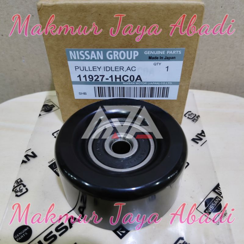 Jual BEARING PULLEY PULLY IDLER AC TENSIONER FAN BELT LIVINA EVALIA ...
