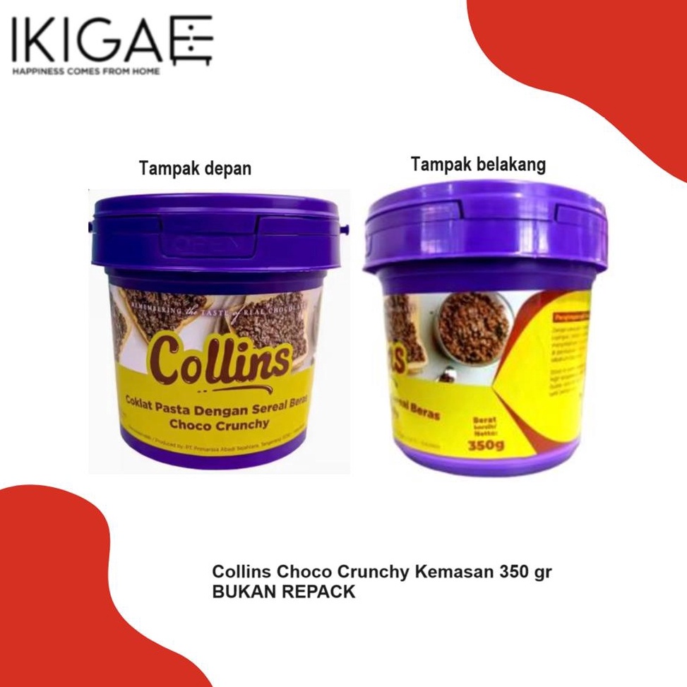 Jual Terjangkau COLLINS CHOCO CRUNCHY 35 GR KEMASAN ASLI BUKAN REPACK ...
