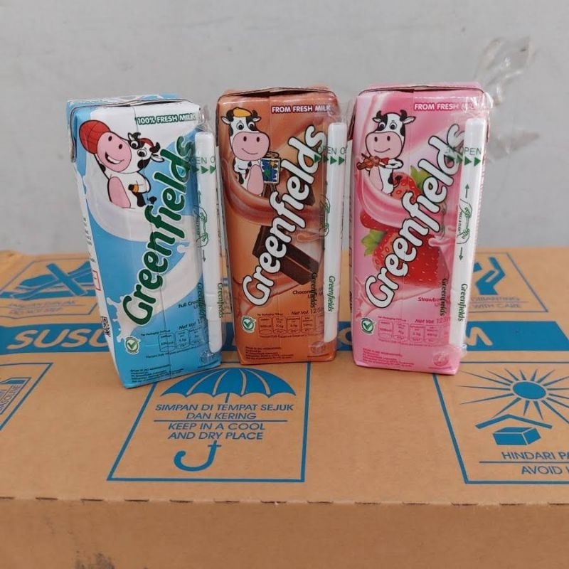 Jual Greenfield UHT 200 ml isi 32pcs | Shopee Indonesia