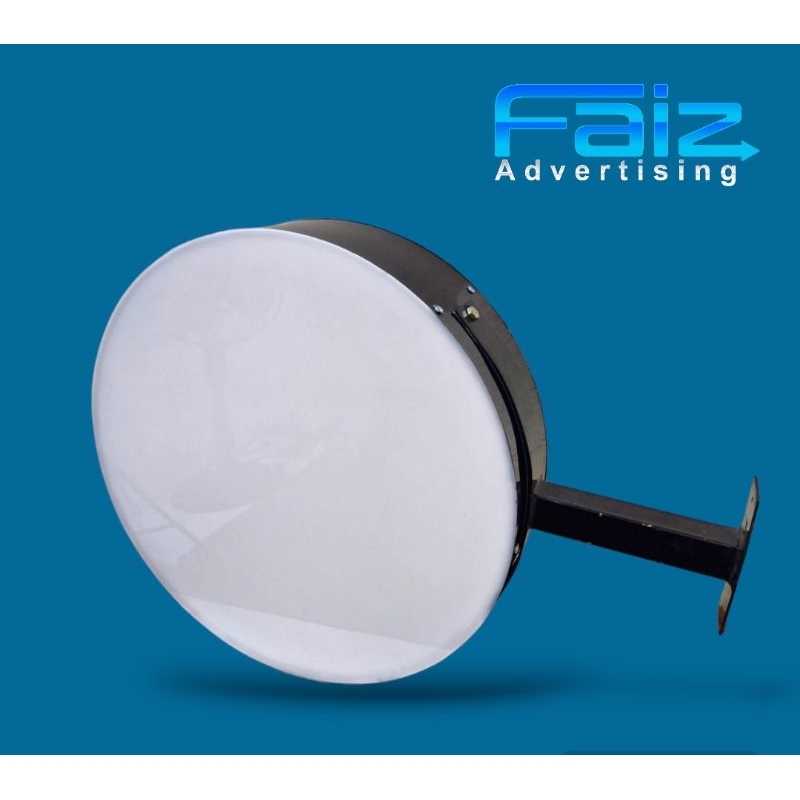 Jual NEON BOX BULAT 2 SISI | POLOS TANPA STIKER | HARGA MURAH | Shopee ...