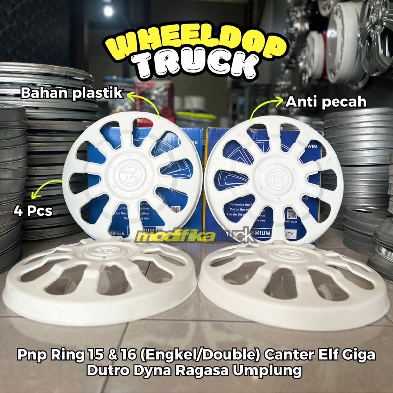 Jual wheeldop truk plastik ring 16 model jari cocok untuk engkel maupun ...