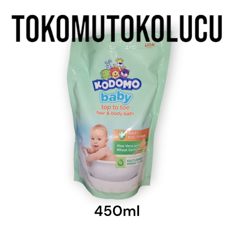 Jual kodomo baby top to toe hair&body bath 450ml | sabun&sampo bayi | Shopee Indonesia