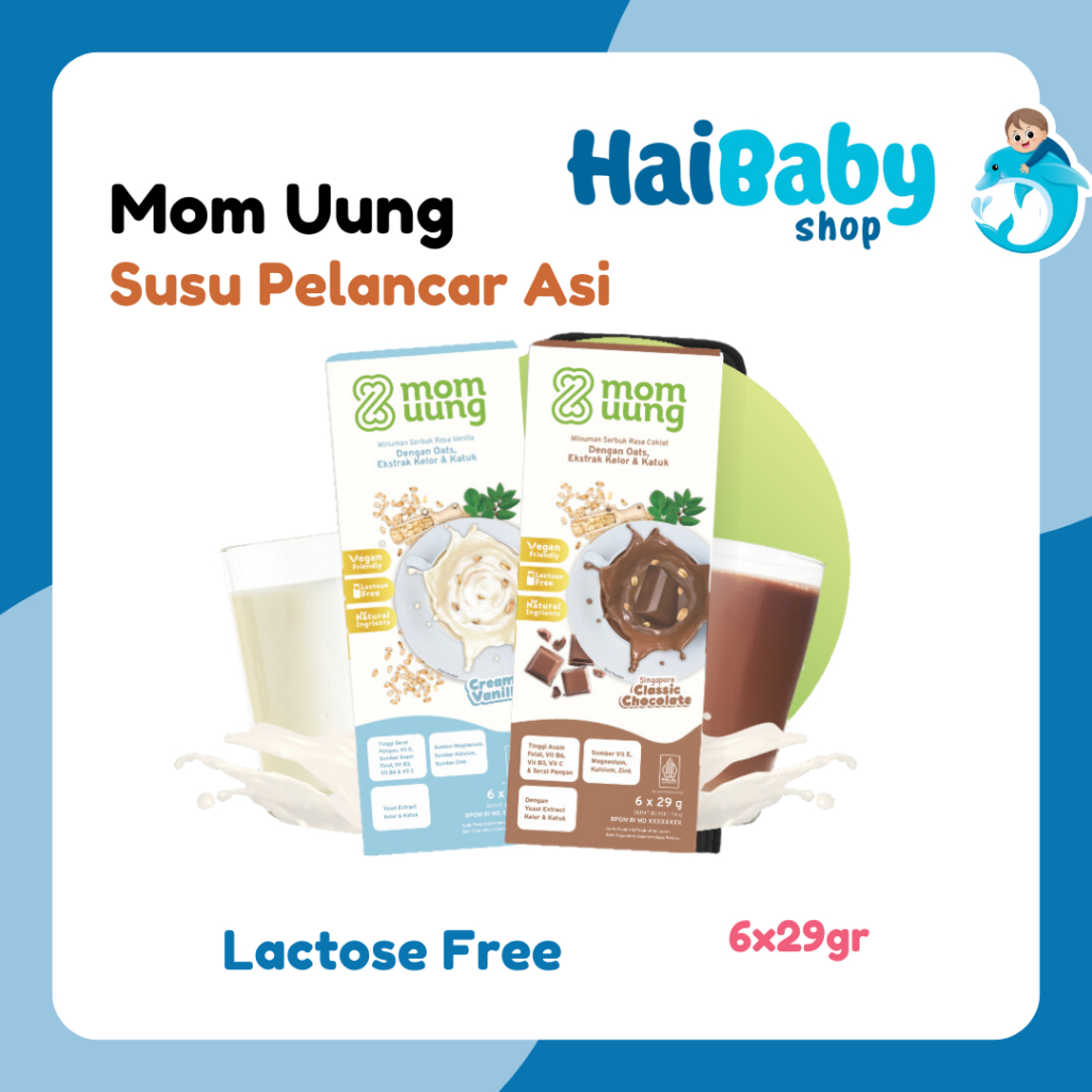 Jual MOM UUNG SUSU ASI BOOSTER MYLKFLOW SINGAPORE CHOCOLATE ATAU CREAMY ...