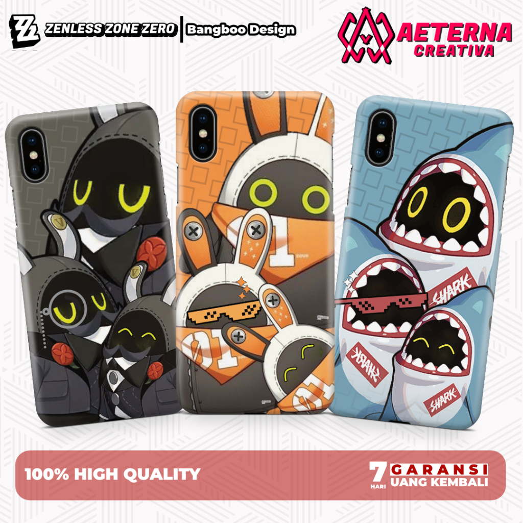 Jual Custom Case ZZZ Zenless Zone Zero Bangboo Design | Shopee Indonesia