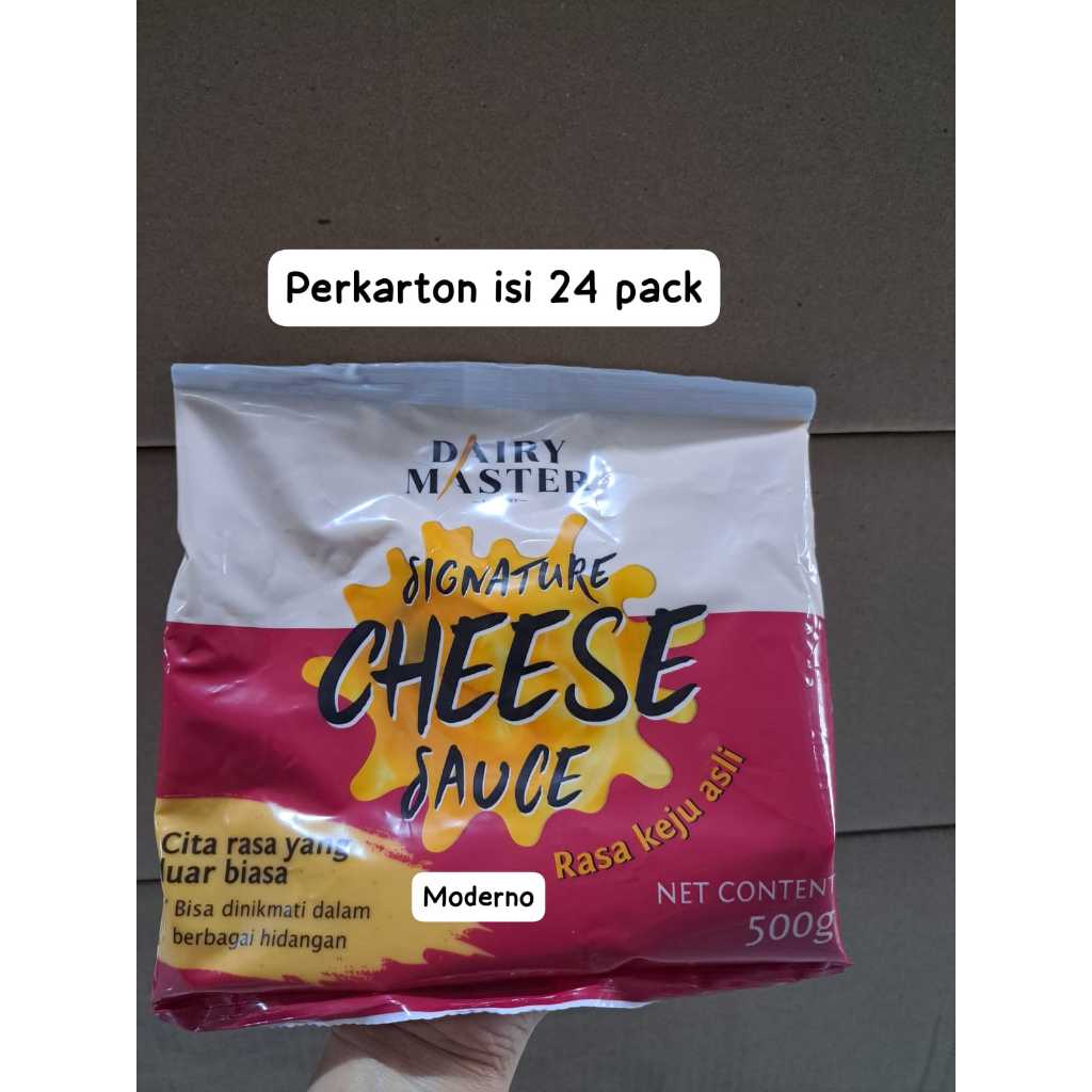 Jual Dairy Master Nacho Signature Cheese sauce 500gr - perkarton isi 24 ...