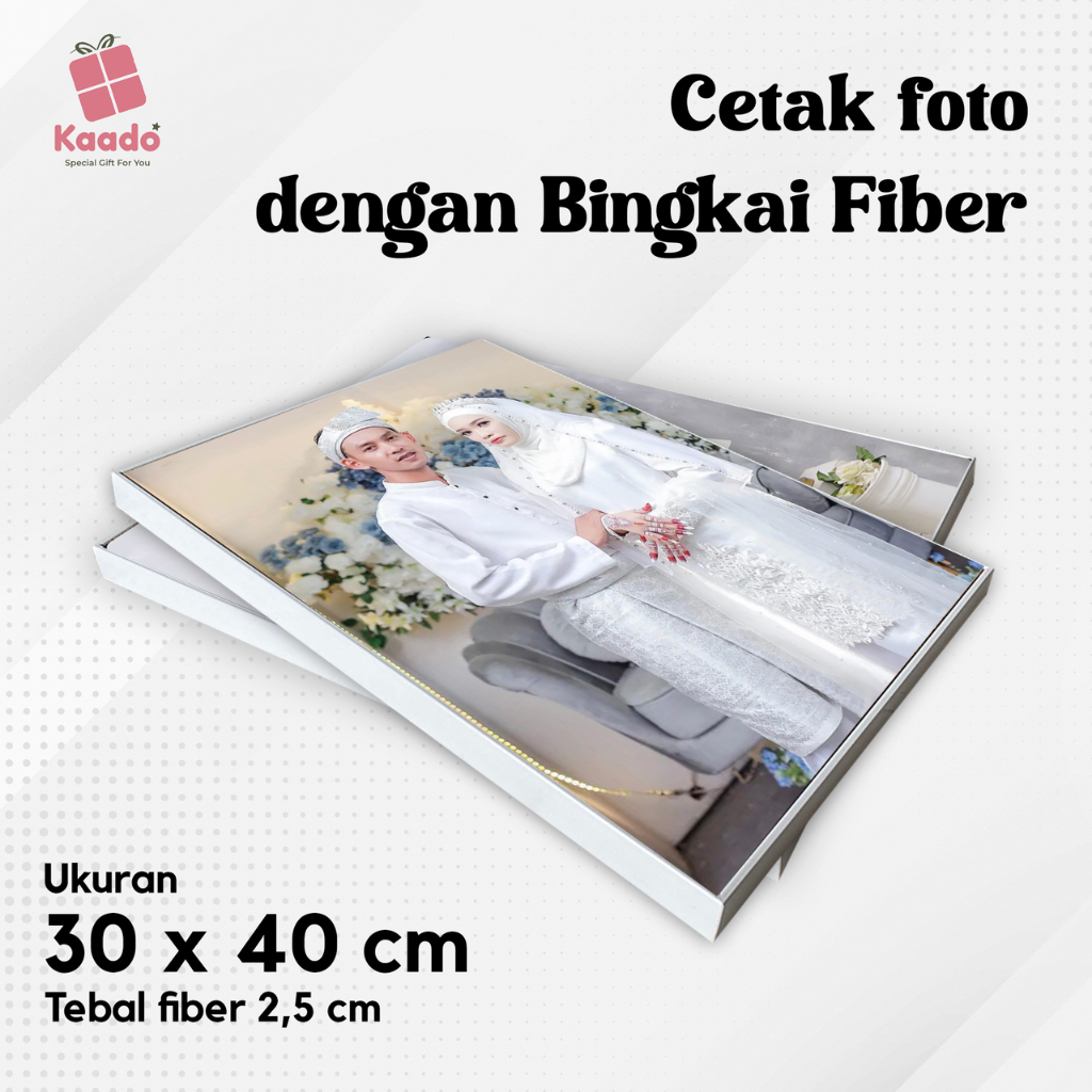 Jual CETAK FOTO FIBER | FRAME BLOK | Shopee Indonesia
