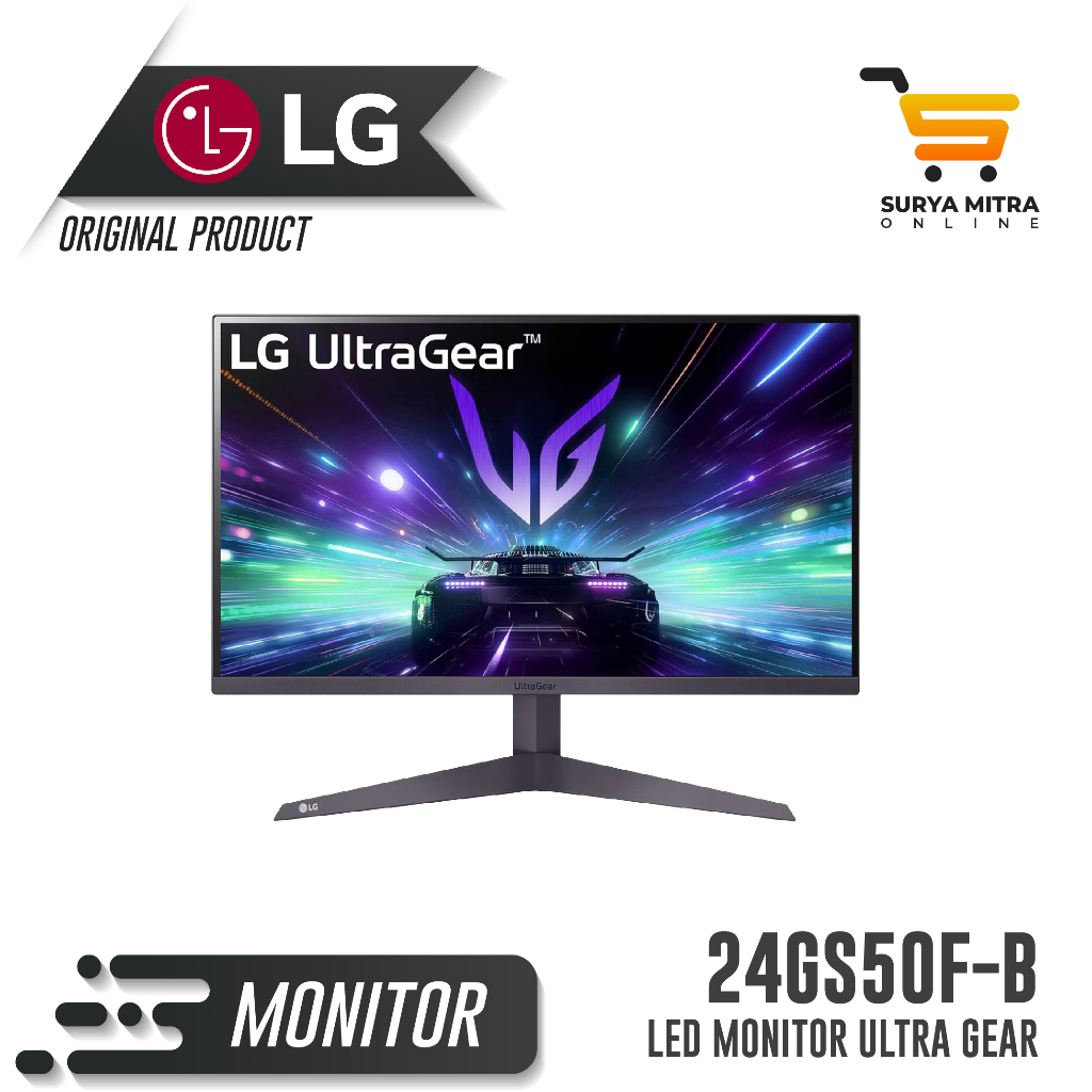 Jual Monitor Gaming LG UltraGear 24GS50F-B 24" FHD VA 180Hz | Shopee Indonesia