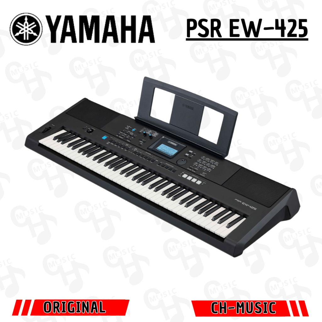Jual Yamaha PSR EW 425 E-425 76-Keys Portable Keyboard Paket | Shopee ...