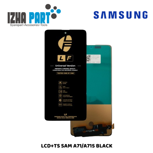 Jual Lcd Touchscreen Sam A71/A715 Black | Shopee Indonesia