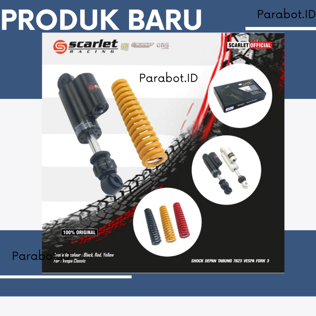 Jual Scarlet Racing - Shock absorber Shockbreaker Skok Depan Tabung ...