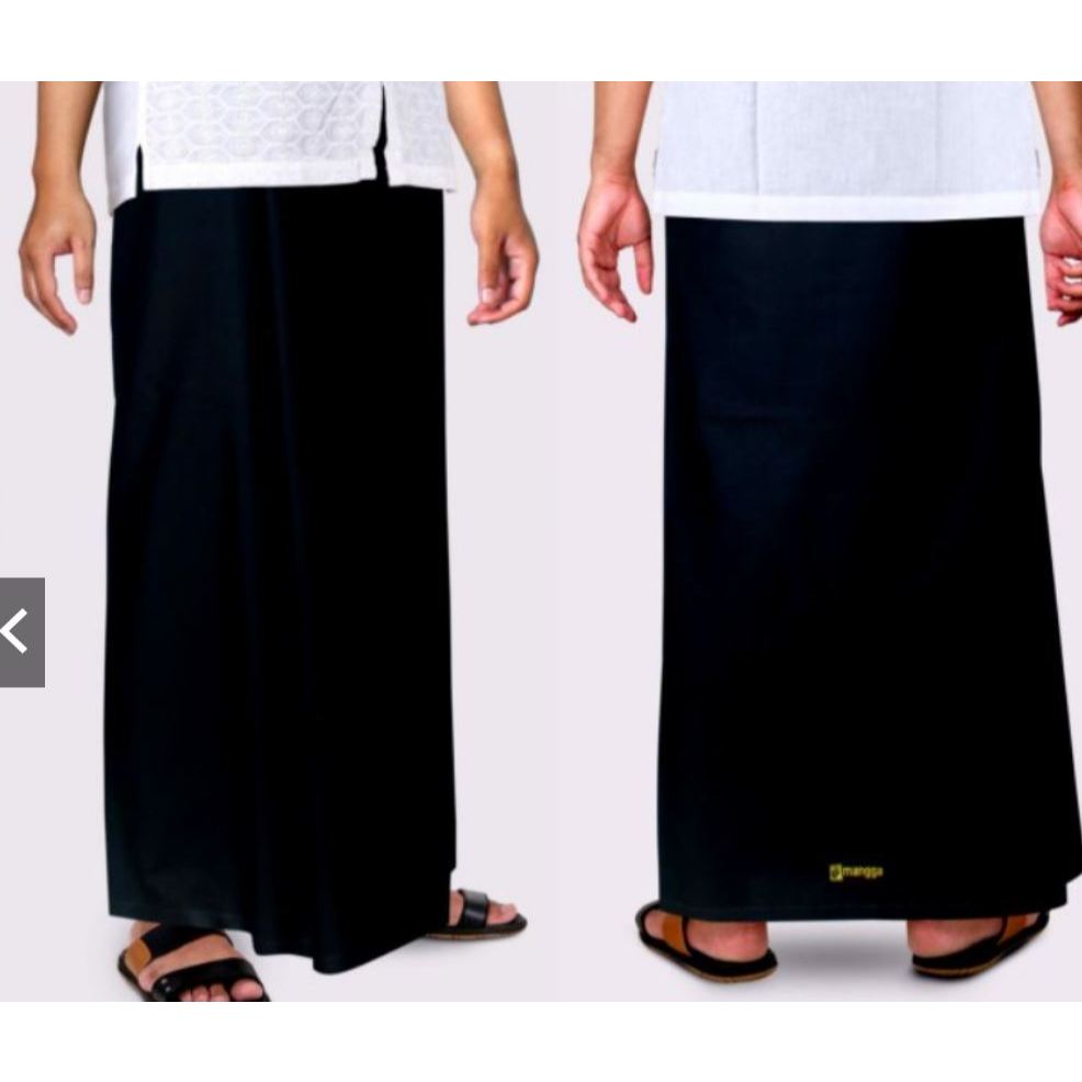 Jual Sarung Dewasa Hitam Polos / Hitam Tumpal Mangga Gold Polos Warna ...