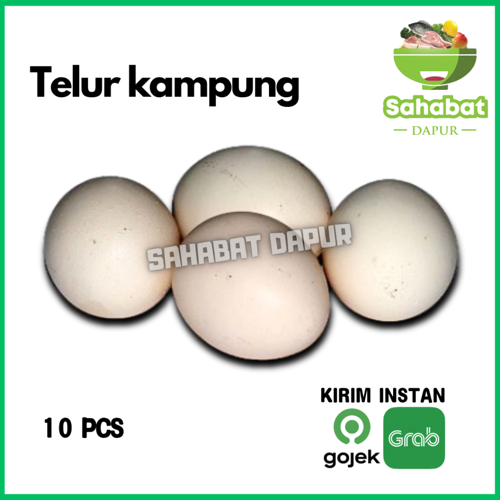 Jual Telur Ayam Kampung 10 butir - Sahabatdapur | Shopee Indonesia