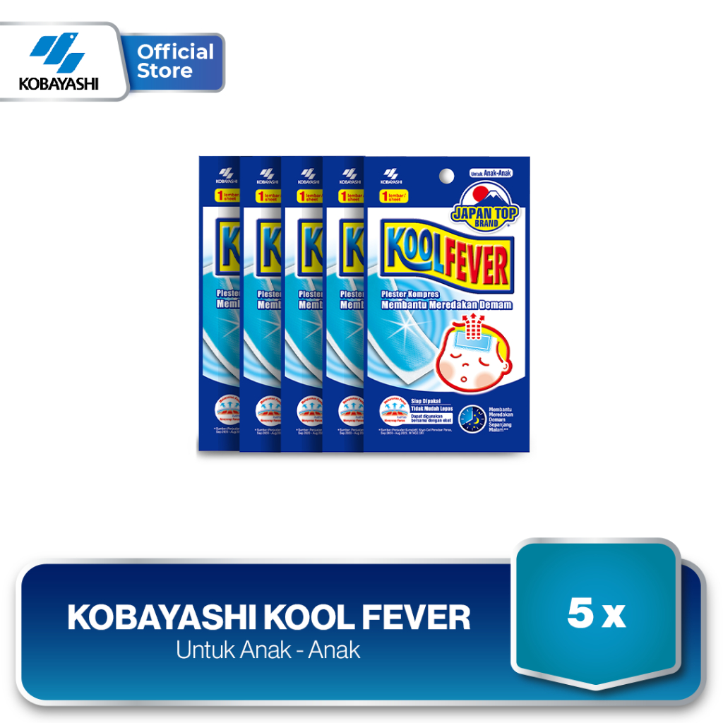 Jual Koolfever Kid - Plester Kompres Demam Anak Penurun Panas | Shopee ...