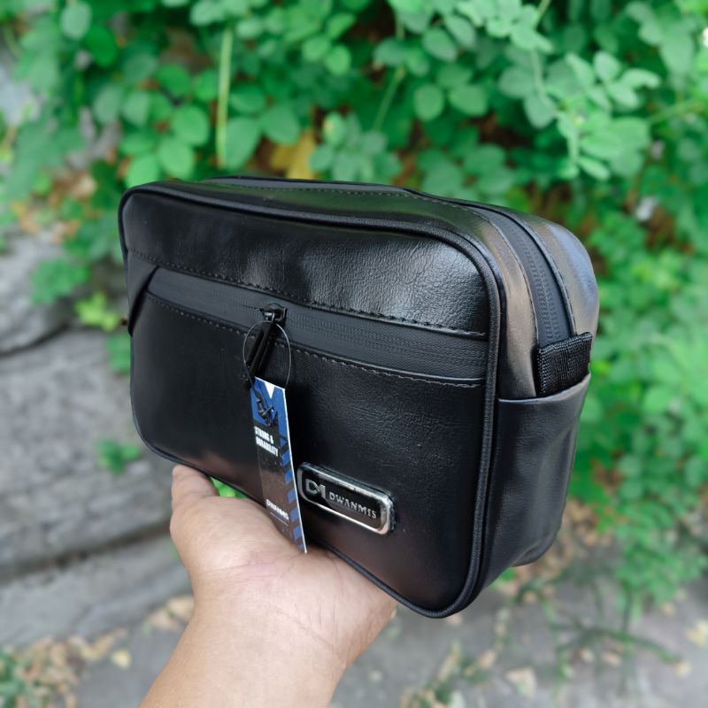 Jual Handbag Pria Premium Original Merk DM | Clutch Pria Wanita Kulit ...