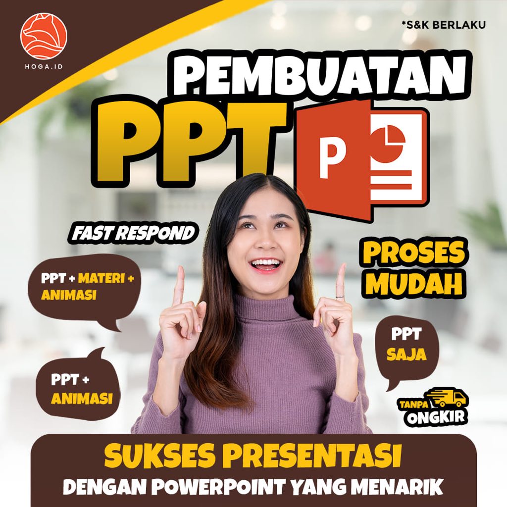 Jual JASA PEMBUATAN PPT | POWER POINT | EXPRESS | Shopee Indonesia