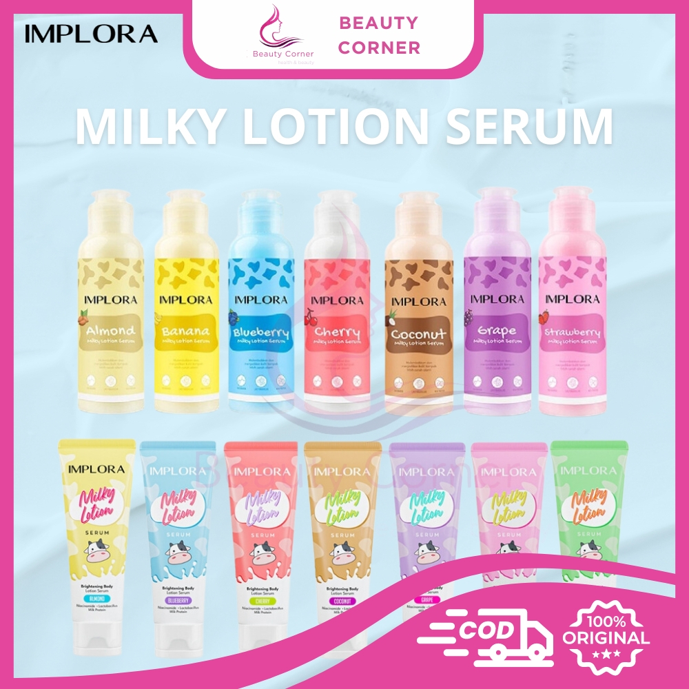 Jual Implora Milky Lotion Serum | Shopee Indonesia
