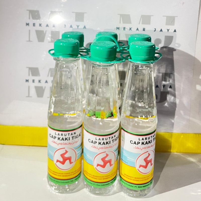 Jual Larutan Botol Cap Kaki Tiga 200ml Minuman Penyegar Badan 1 SLOP ISI 6 BOTOL KECIL | Shopee ...