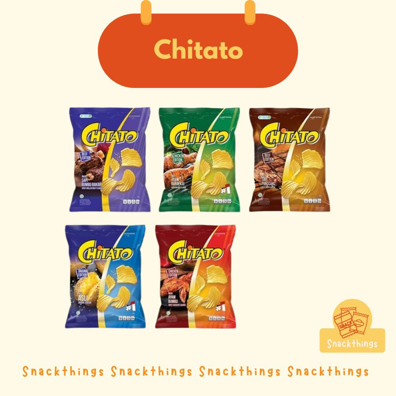 Jual SNACK CHITATO POTATO CHIPS RENCENG 15gr - 10 Pcs | Shopee Indonesia