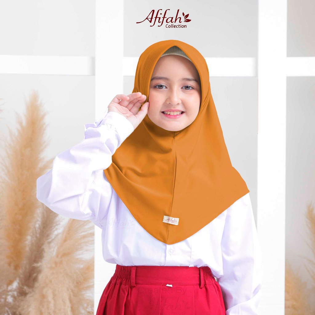Jual Hijab Bergo Hamida Jersey Alika Jilbab Sekolah Pinguin Anak By Afifah collection part 2 ...