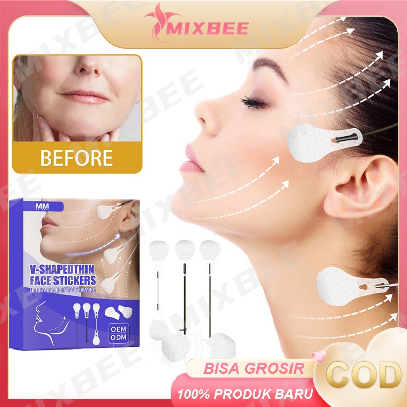 Jual 40Pcs Stiker Wajah Anti Kerut/Sticker Garis Wajah Untuk Wajah Mata ...
