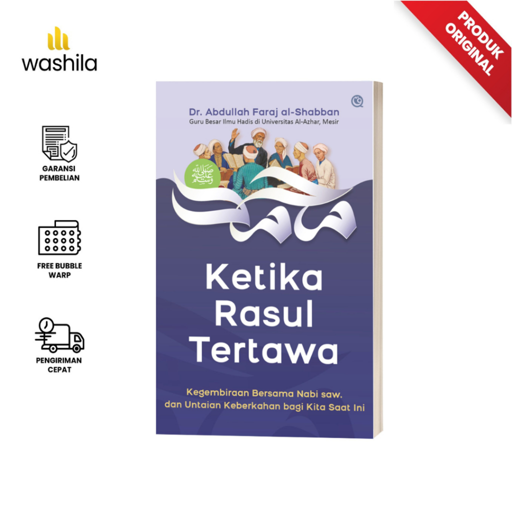Jual Buku Ketika Rasul Tertawa Kegembiraan Seorang Nabi SAW Dan Untaian ...