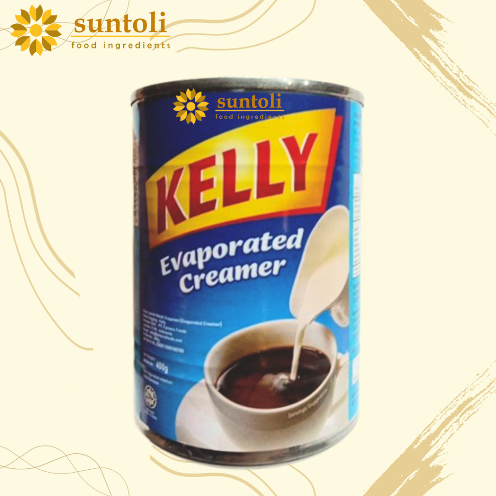 Jual KELLY EVAPORATED CREAMER - Krimer Susu Evaporasi 400 gr | Shopee ...