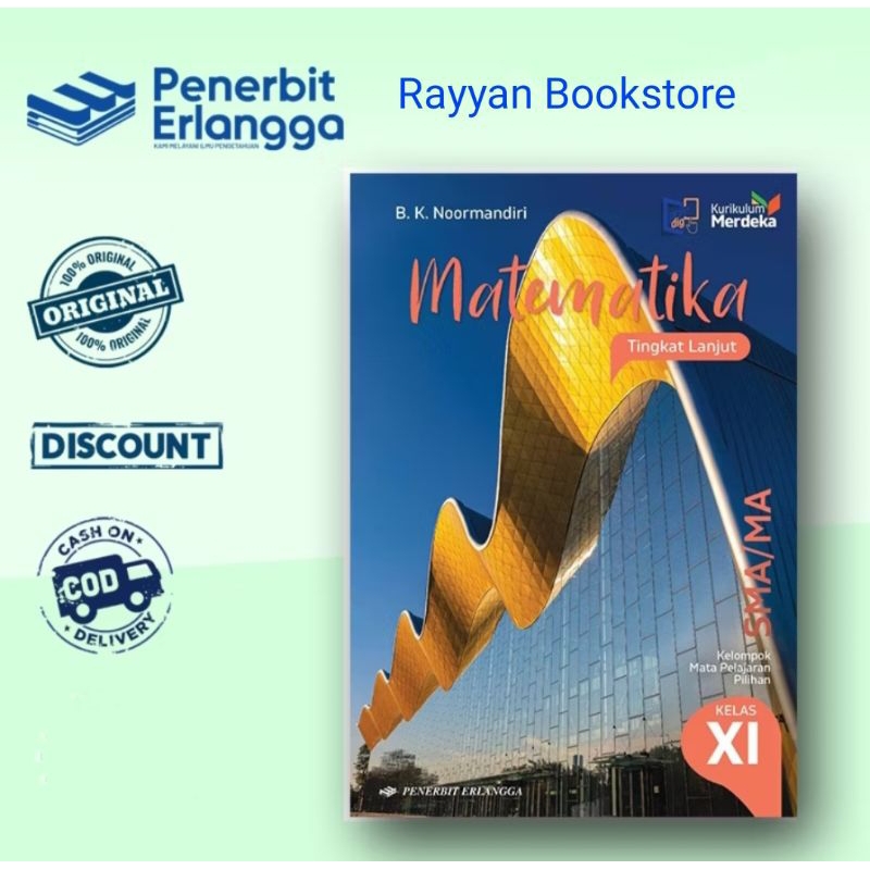 Jual MATEMATIKA TINGKAT LANJUT SMA/MA KLS XI KURIKULUM MERDEKA ERLANGGA | Shopee Indonesia