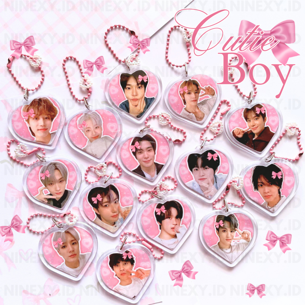 Jual NCT DREAM NCT 127 keyring CUTIE Boy / nct dream nct 127 keychain ...