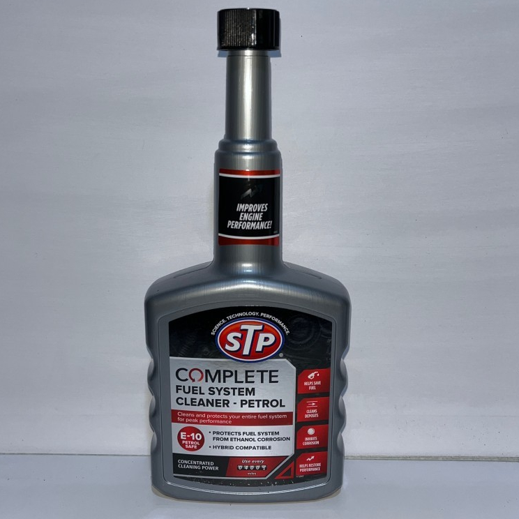 Jual STP Complete Fuel System Cleaner 400 mL Campuran Bensin Mobil ...