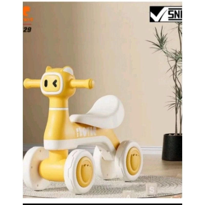 Jual Sepeda dorong anak balance bike mainan play ground Exotic ET2129 ...