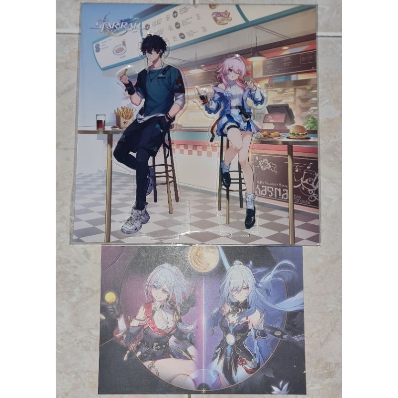 Jual BOOKED - Honkai Star Rail HSR Collab Convivium Standee Dan Heng ...
