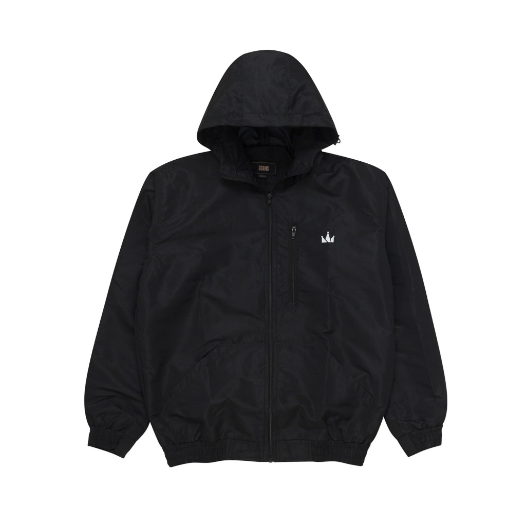 Jual Screamous WindBreaker Jacket HAMESH BLACK | Shopee Indonesia