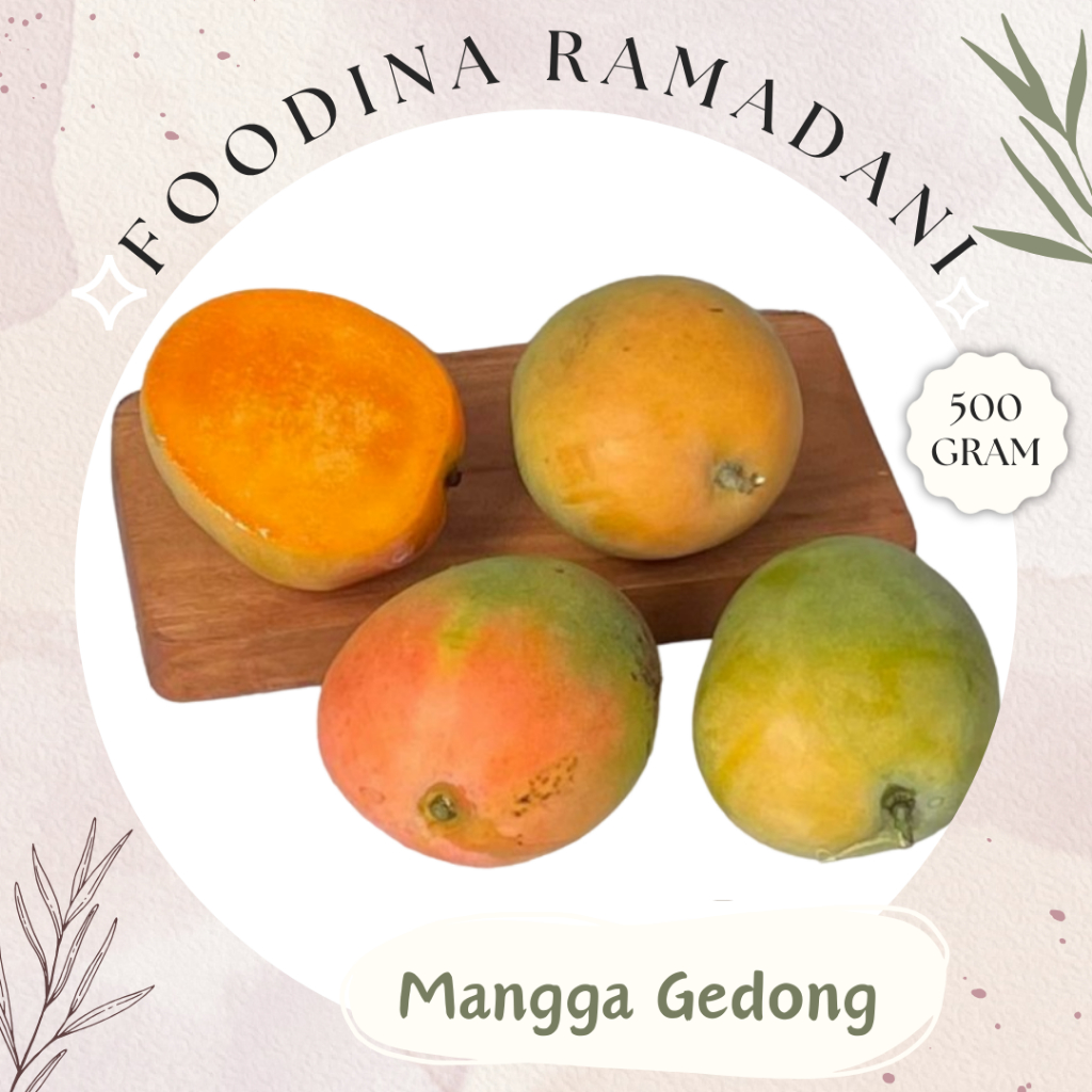 Jual MANGGA GEDONG Gincu - Mango Fresh [ Berat 500gr ] Harga Per 0,5 Kg ...