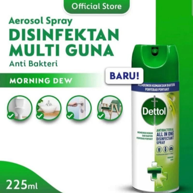 Jual Dettol air reschener spray pengharum ruangan with disinfectant ...