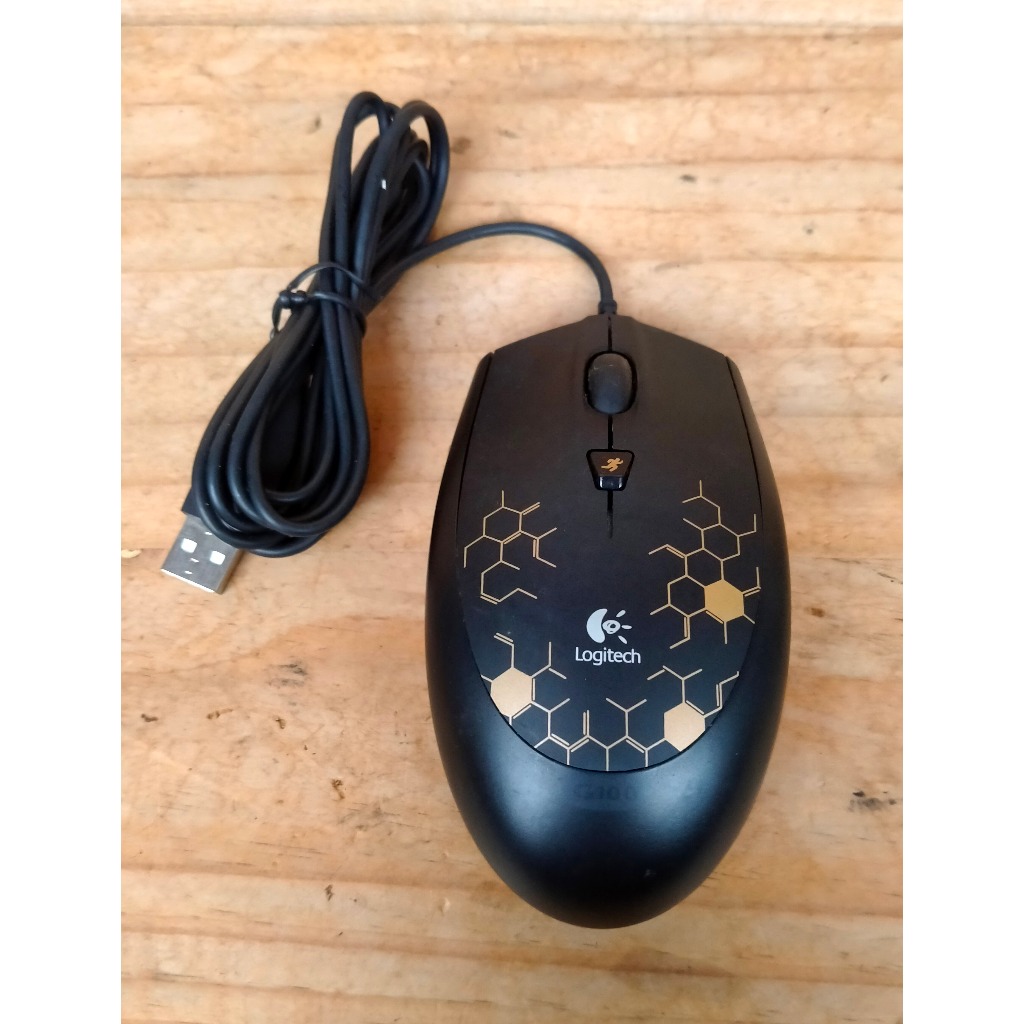 Jual Logitech G100 Gaming Mouse - Gold Matte 2500 DPI | Shopee Indonesia