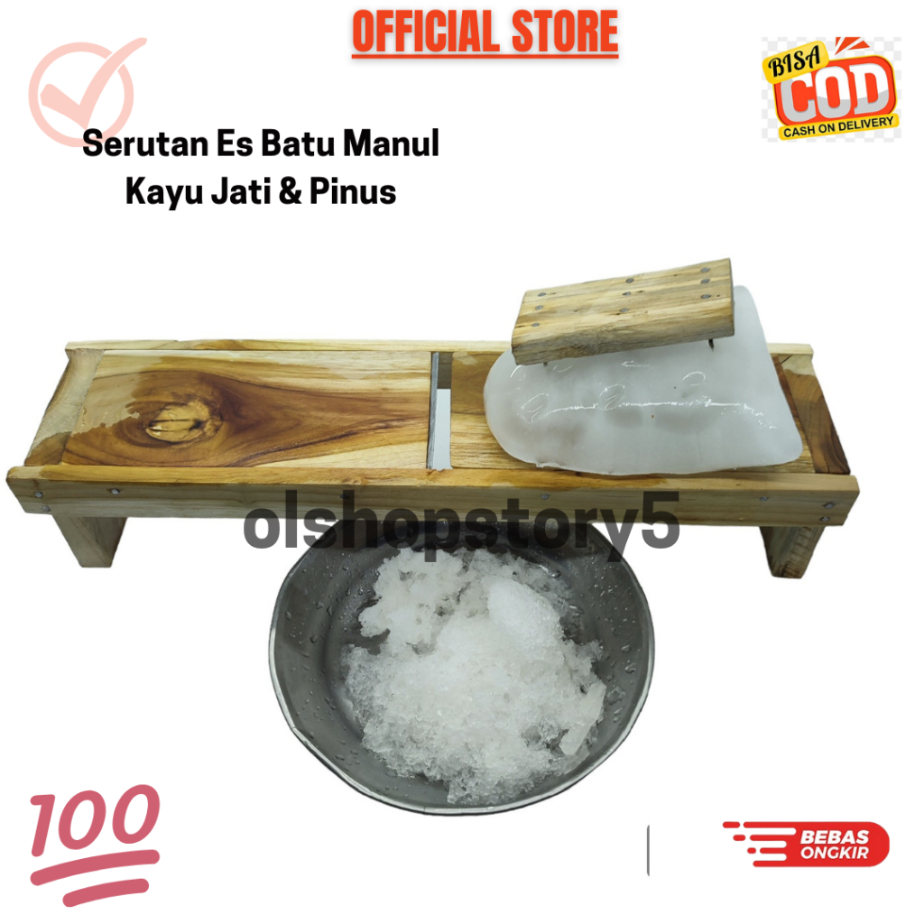 Jual SERUTAN ES BATU MANUAL / ALAT SERUT ES BATU / SERUTAN ES KAYU ...