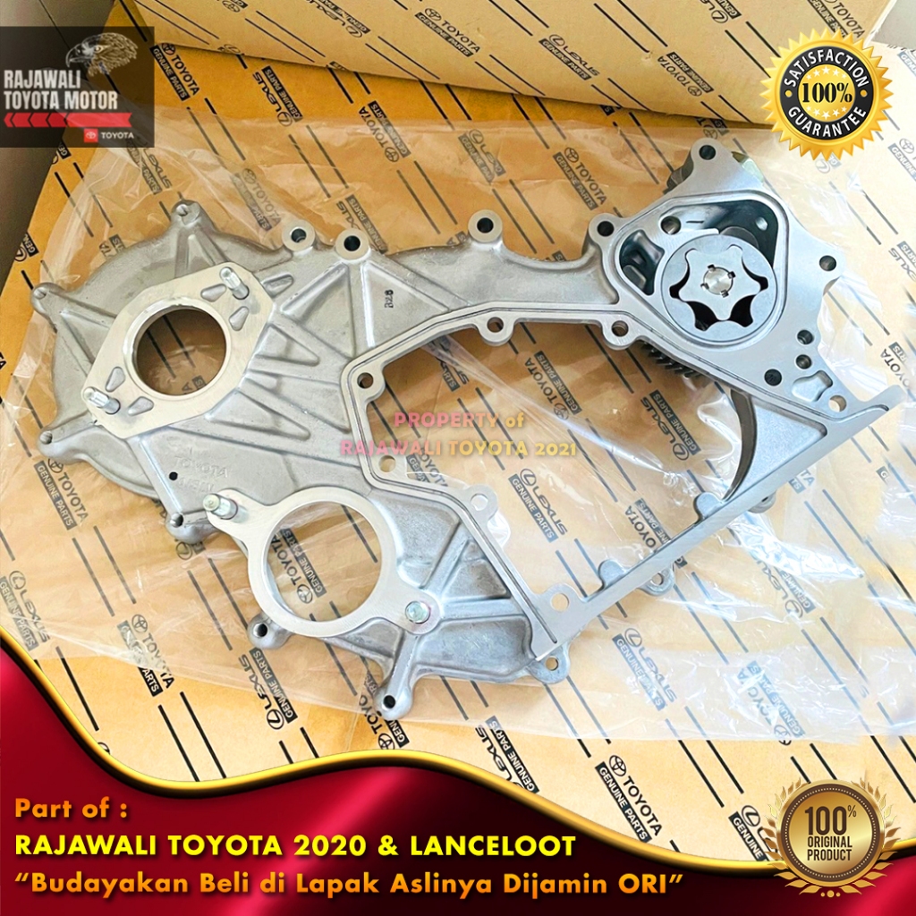 Jual Pompa Oli Set Cover Land Cruiser VX80 HDJ80 Diesel 1HDT 1HZ New ...