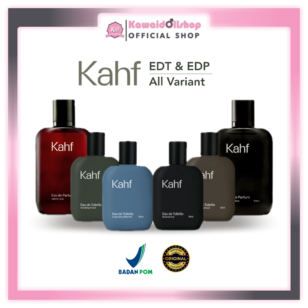 Jual Kahf Parfum Eau De Parfum & Eau de Toilette All Series / Variant ...