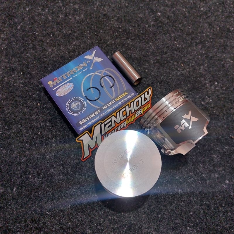 Jual PISTON MITRON X 53 54 56 57 PIN 13 MM PISTON KIT MODEL KAZE KODE ...