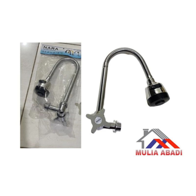 Jual NARA KERAN ANGSA FLEKSIBEL BALING STAINLESS ON OFF MEREK NARA ...