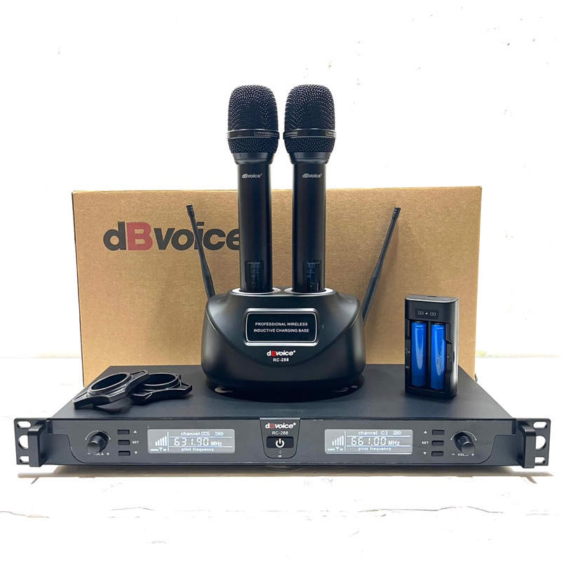 Jual Mic wireless dB voice RC 288 professional wireless microphone ...