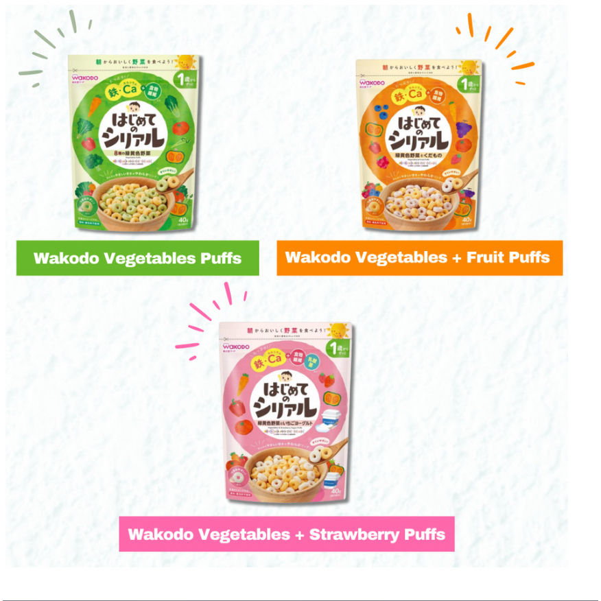 Jual Snack Bayi 1 Tahun Wakodo Puff Cereal | Shopee Indonesia
