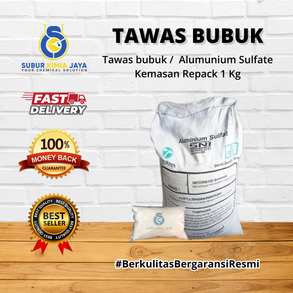 Jual Tawas Bubuk / Tawas Powder / Alumunium Sulfat ex. Timuraya 1 kg ...