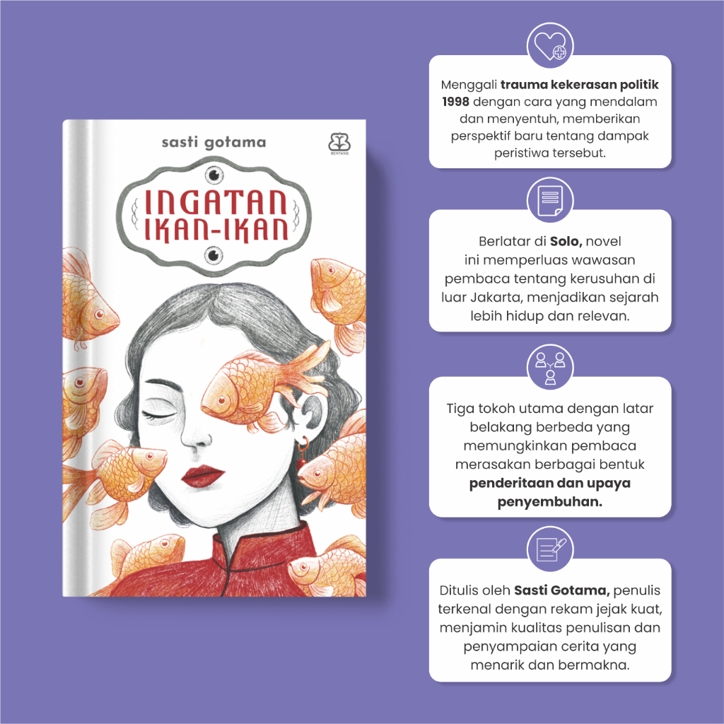 Jual [Mizan Yogyakarta] Buku Ingatan Ikan-Ikan - Sasti Gotama | Shopee ...