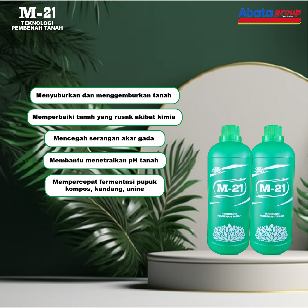 Jual M-21 TEKNOLOGI PEMBENAH TANAH || PEMBENAH TANAH || OBAT TANAH ...