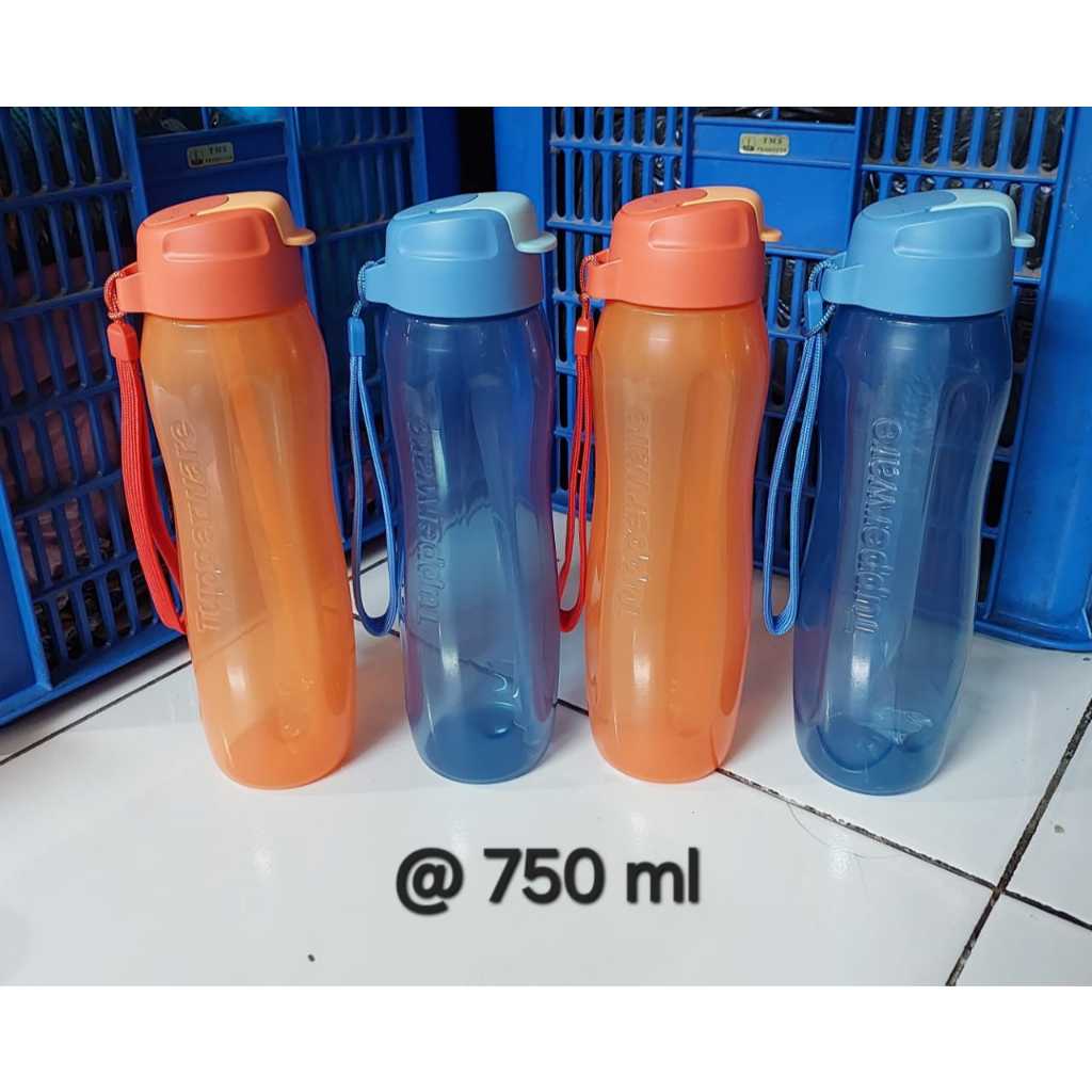 Jual TUPPERWARE Botol Eco + Straw 750ml | Shopee Indonesia