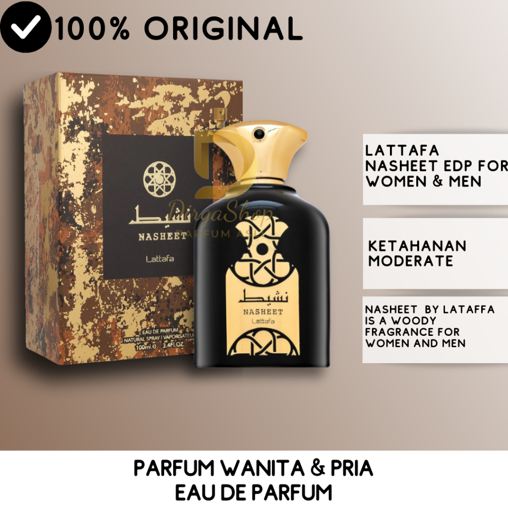 Jual Lattafa Nasheet EDP For Women & Men | Shopee Indonesia
