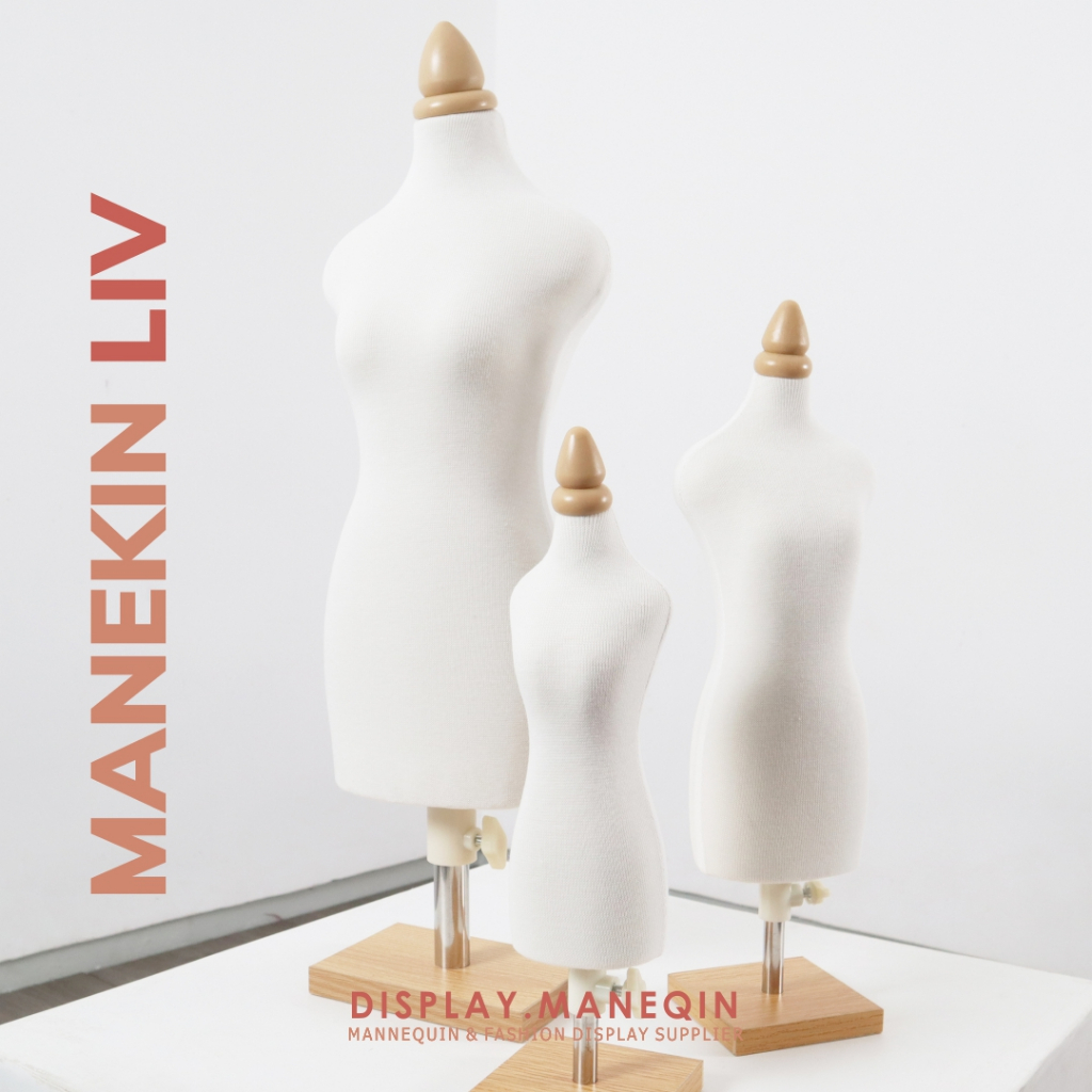 Jual Manekin Mini Skala LIV DM 20 Bisa Tusuk Jarum Skala 1/2 1/3 1/4 ...